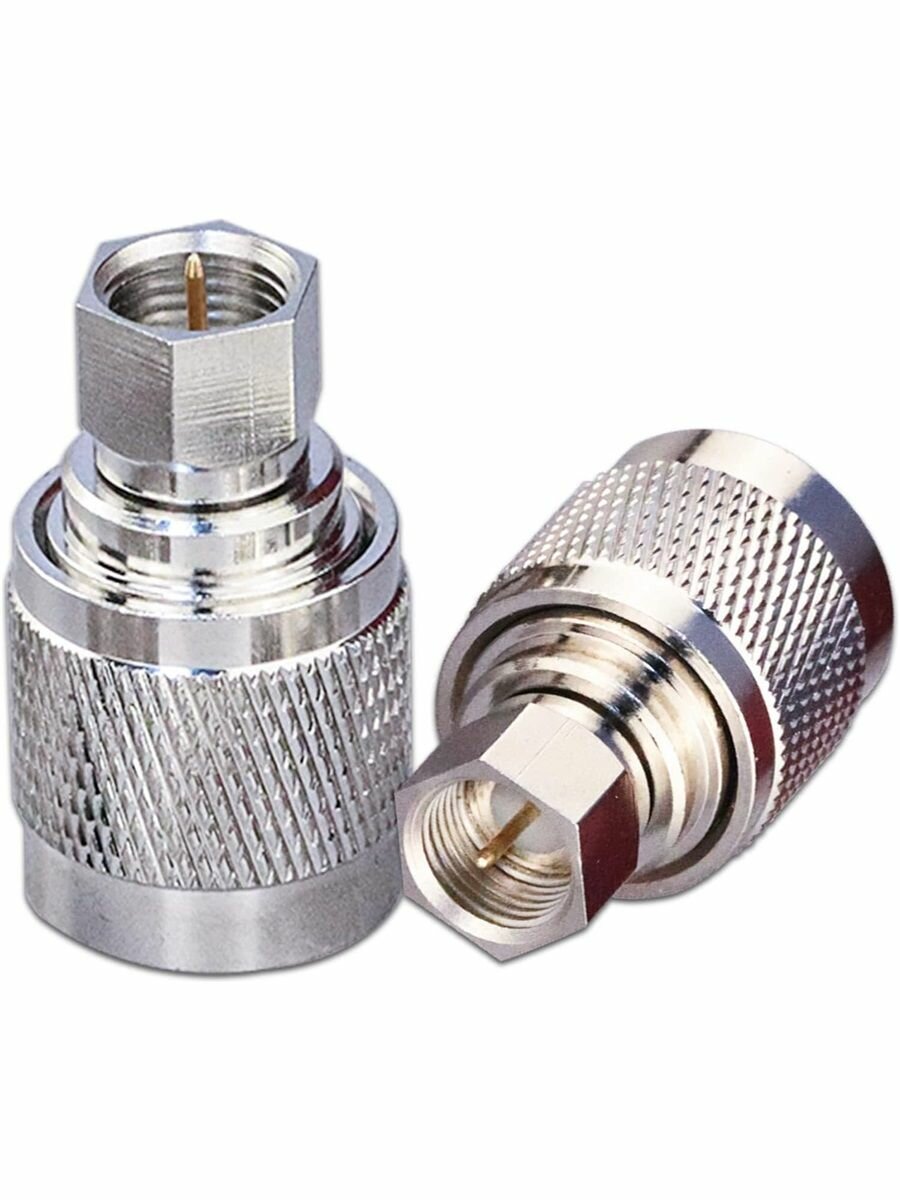 4-в-1 комплект переходников N и F, разъем F мама к N папа, коаксиальный адаптер для антенны, удлинителя, радиочастотный соединительный комплект