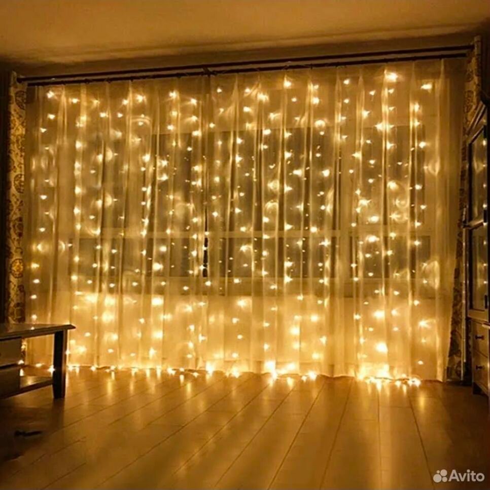 Светодиодная гирлянда "Занавес" 320 LED 3*2 метра
