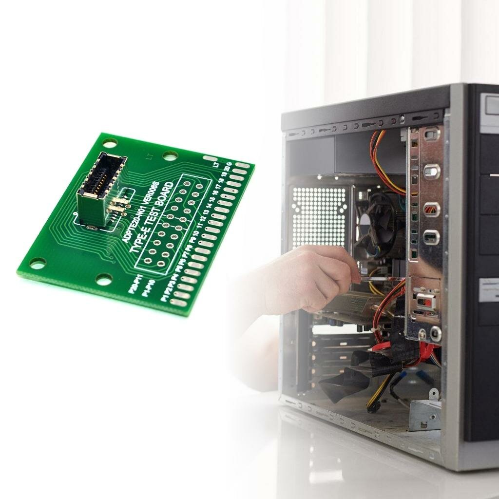 USB 3.1 Type-E тестовая плата — фото 1