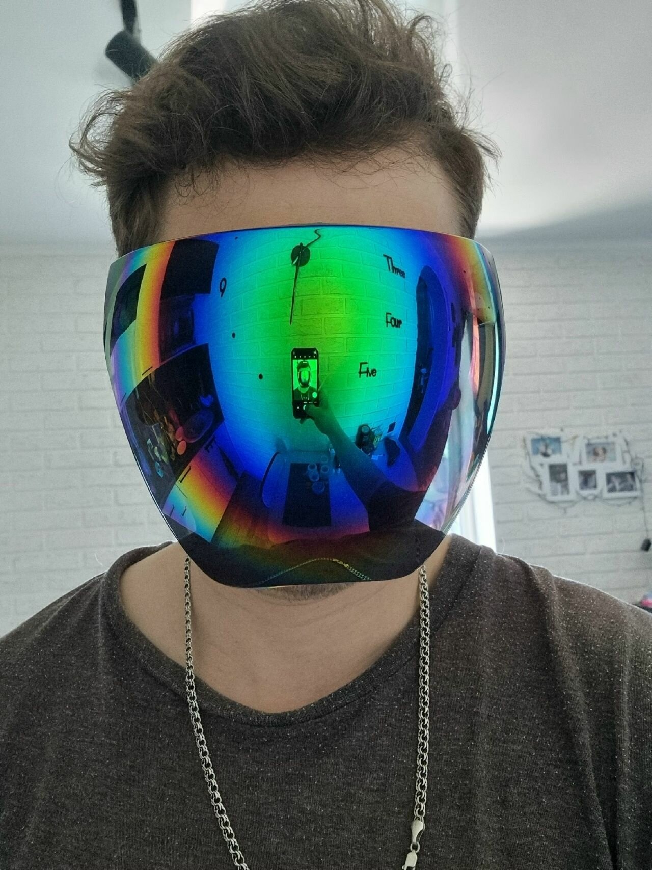 Очки на все лицо, защитные