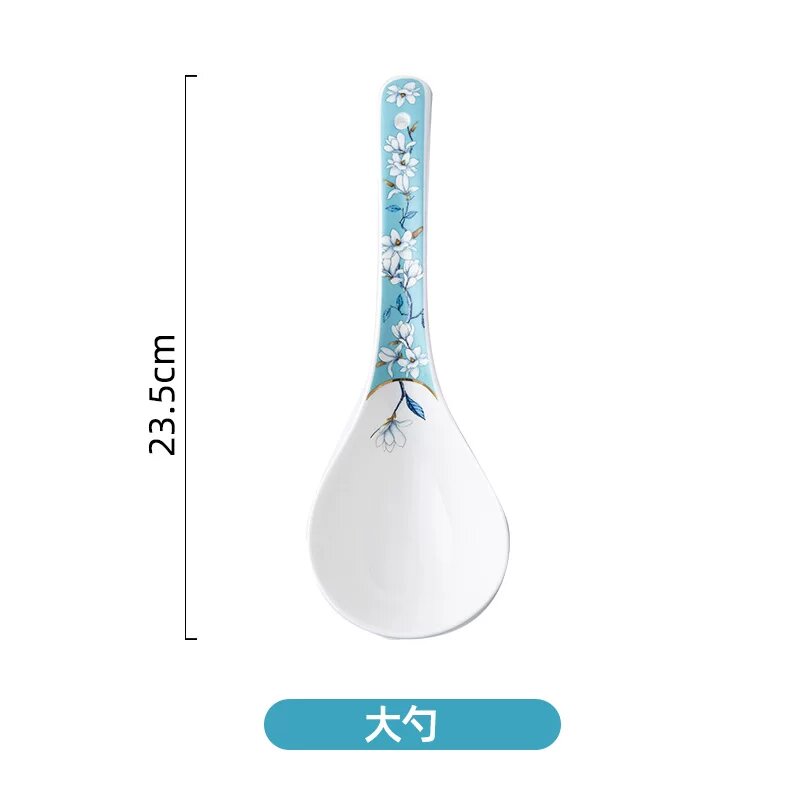 Набор посуды из костяного фарфора: новые тарелки в китайском стиле, керамические тарелки для завтрака 2023 года, набор