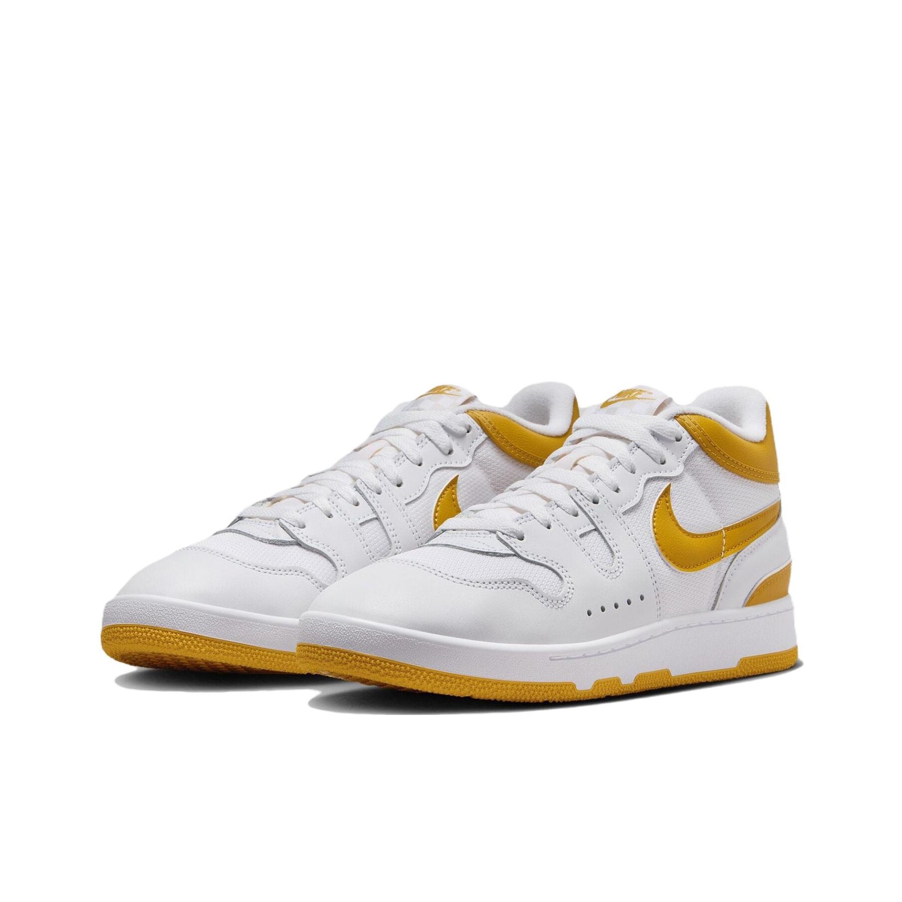 Кроссовки NIKE Mac Attack, размер EU 40 стопа (25CM), белый/желтый — фото 1