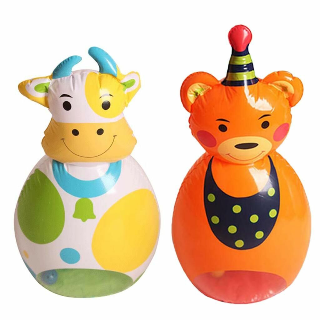 Надувная игрушка-неваляшка для детей в форме животных