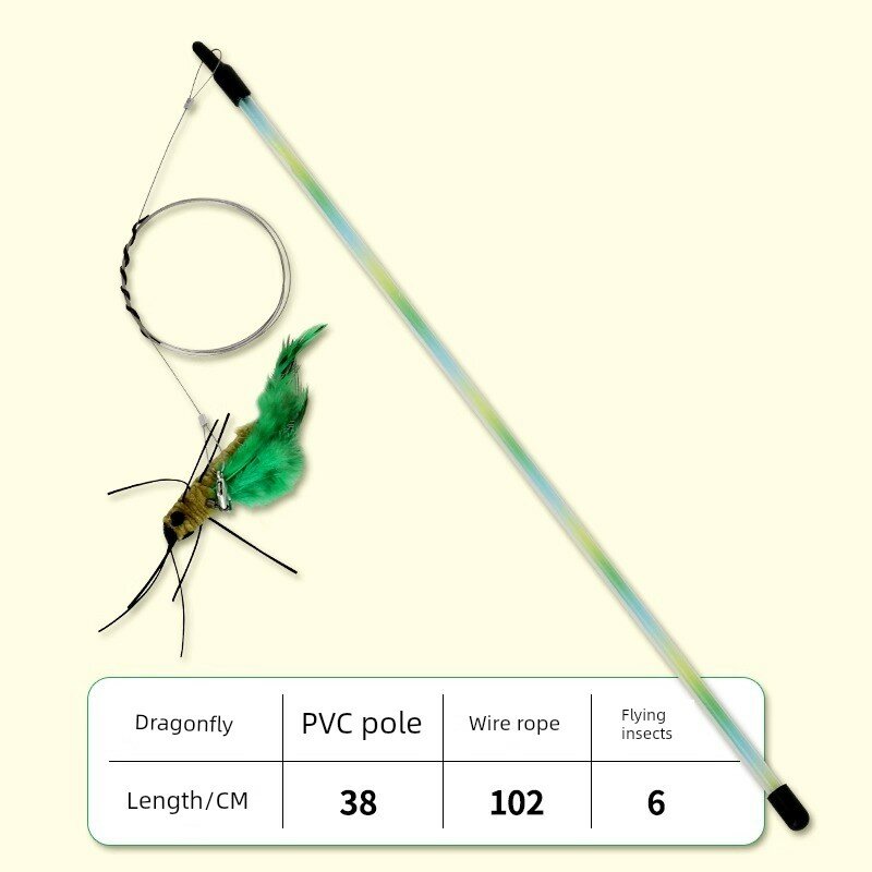 Игрушка-дразнилка для кошек AFP: гаджет для самостоятельных игр, сменные головки, товары для котят, способствующие