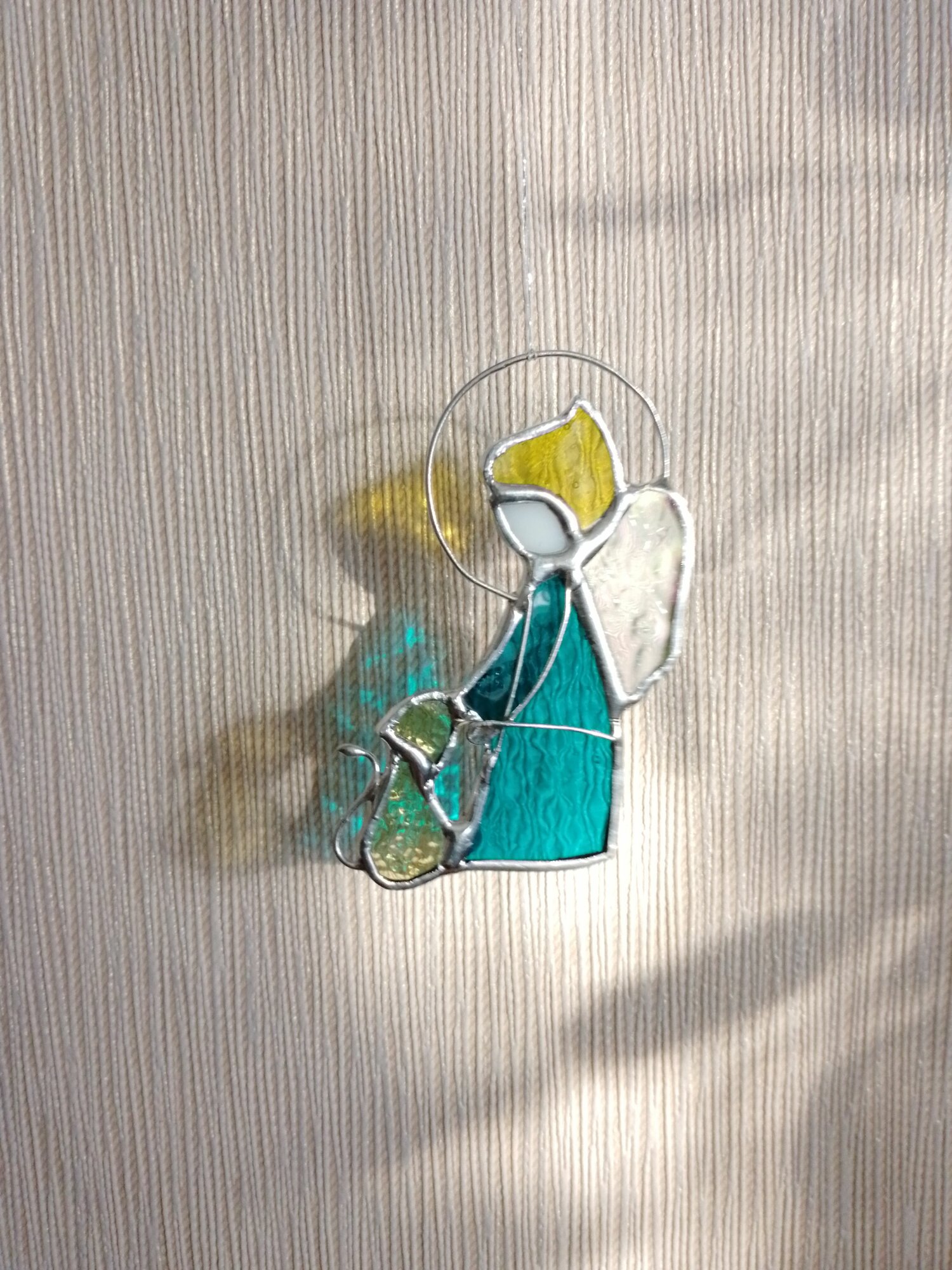 Витражный ангел "Друзья"