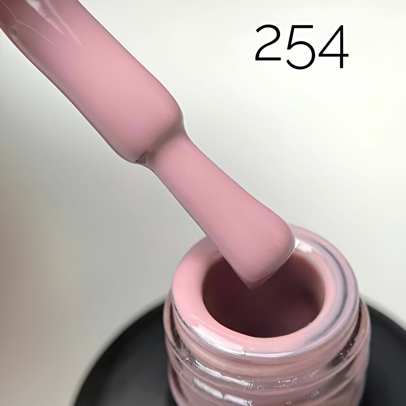 Sova De Luxe Гель-лак, оттенок 254, объём 15мл. Светло-сиреневый