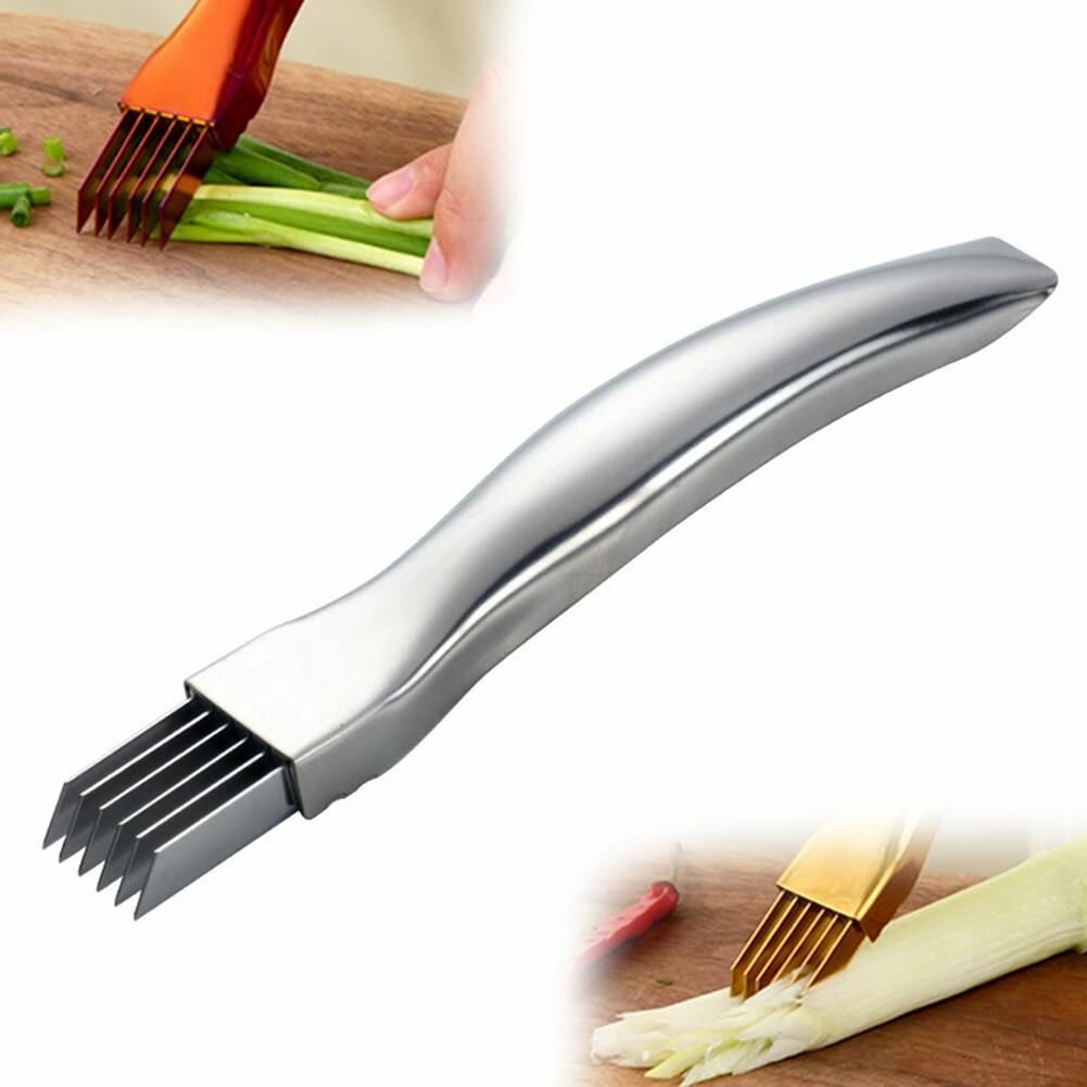 Устройство для нарезки зеленого лука из нержавеющей стали