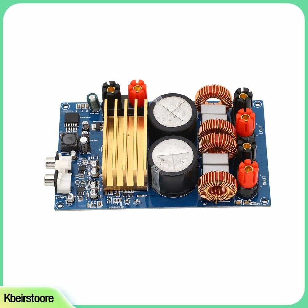 Плата усилителя TPA3255, 300 Вт + 300 Вт, цифровой класс D, для домашнего кинотеатра, 48 В DC