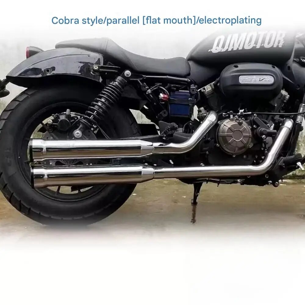 Выхлопная труба QJMOTOR 300SRV SRV300, выхлопная труба Cobra 300SRV SRV300 с глушителем. B