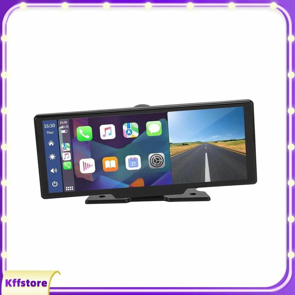 9.3" автомобильный радиоприемник, GPS навигация, Bluetooth, Wi-Fi, голосовое управление, FM, 64 ГБ