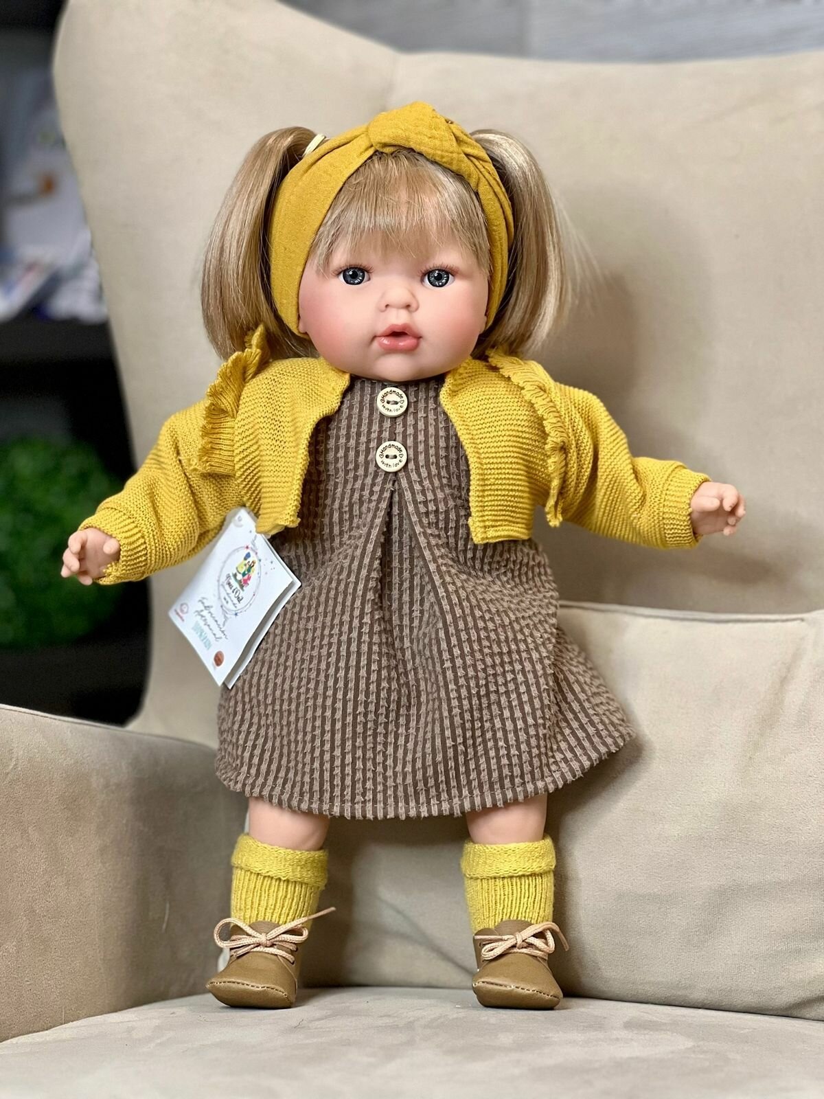 Кукла для девочки 45 см Тита мягконабивная (N1810K)