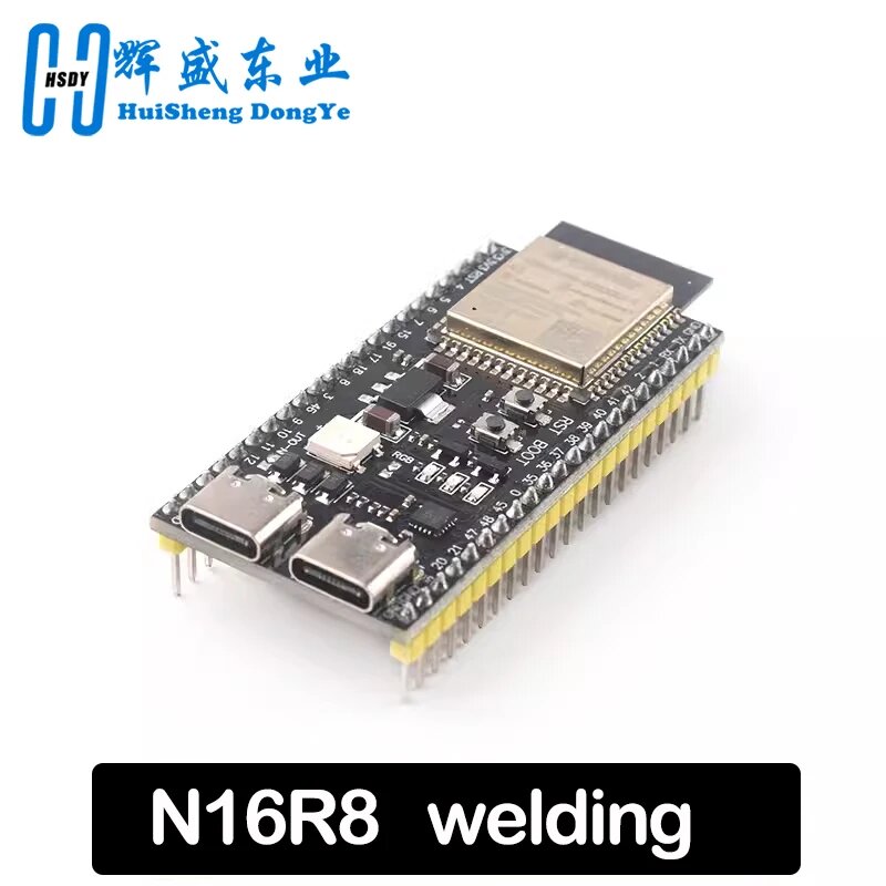ESP32-S3-DevKitC-1 WiFi Bluetooth модуль HUISHENGYUFA N16R8 welding