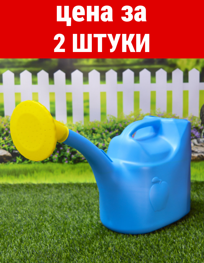 Комплект 2 шт, Лейка 11л с рассеивателем и широким горлом