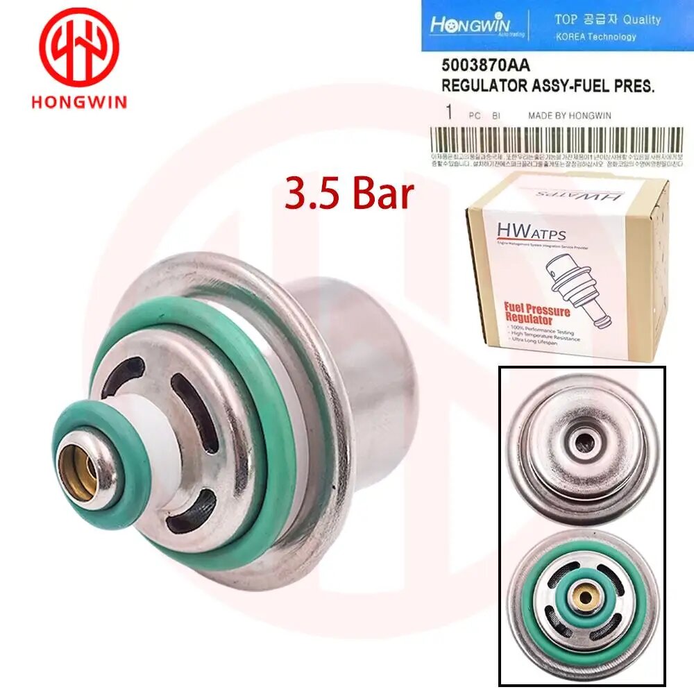 Регулятор давления топлива 5003870AA 3.0-5.0 бар PR262 для Chrysler Cirrus, Sebring, Grand Voyager, Dodge, Plymouth 46692392386 3.5bar