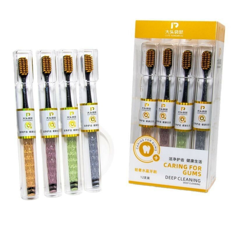 Зубная щетка Sam's Supermarket, зубная щетка в том же стиле, мягкие щетинки, высококачественное ощущение, альтернативная широкая головка, домашний набор для чистки, взрослая зубная щетка Sam's