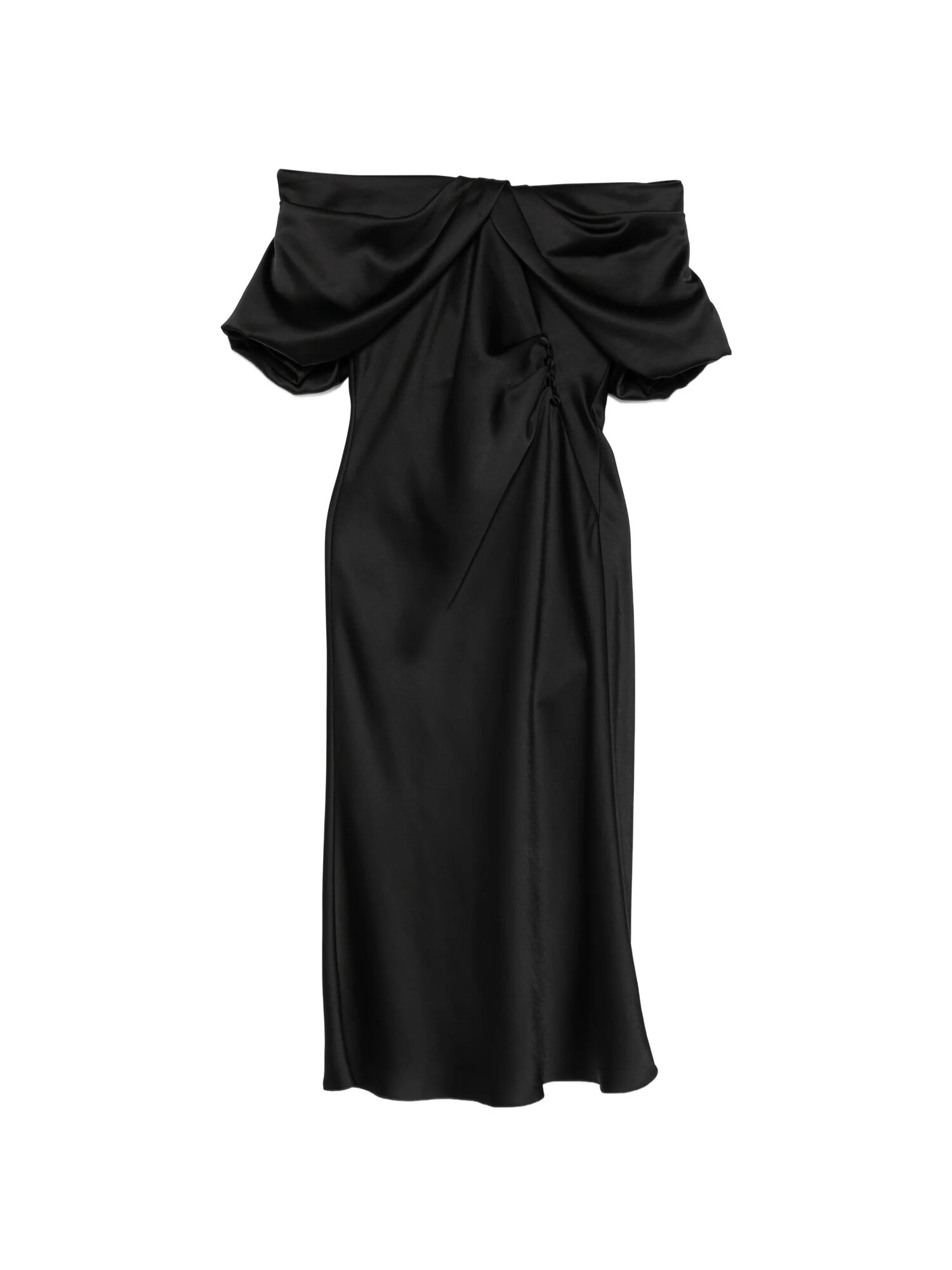 Платье Strapless midi dress