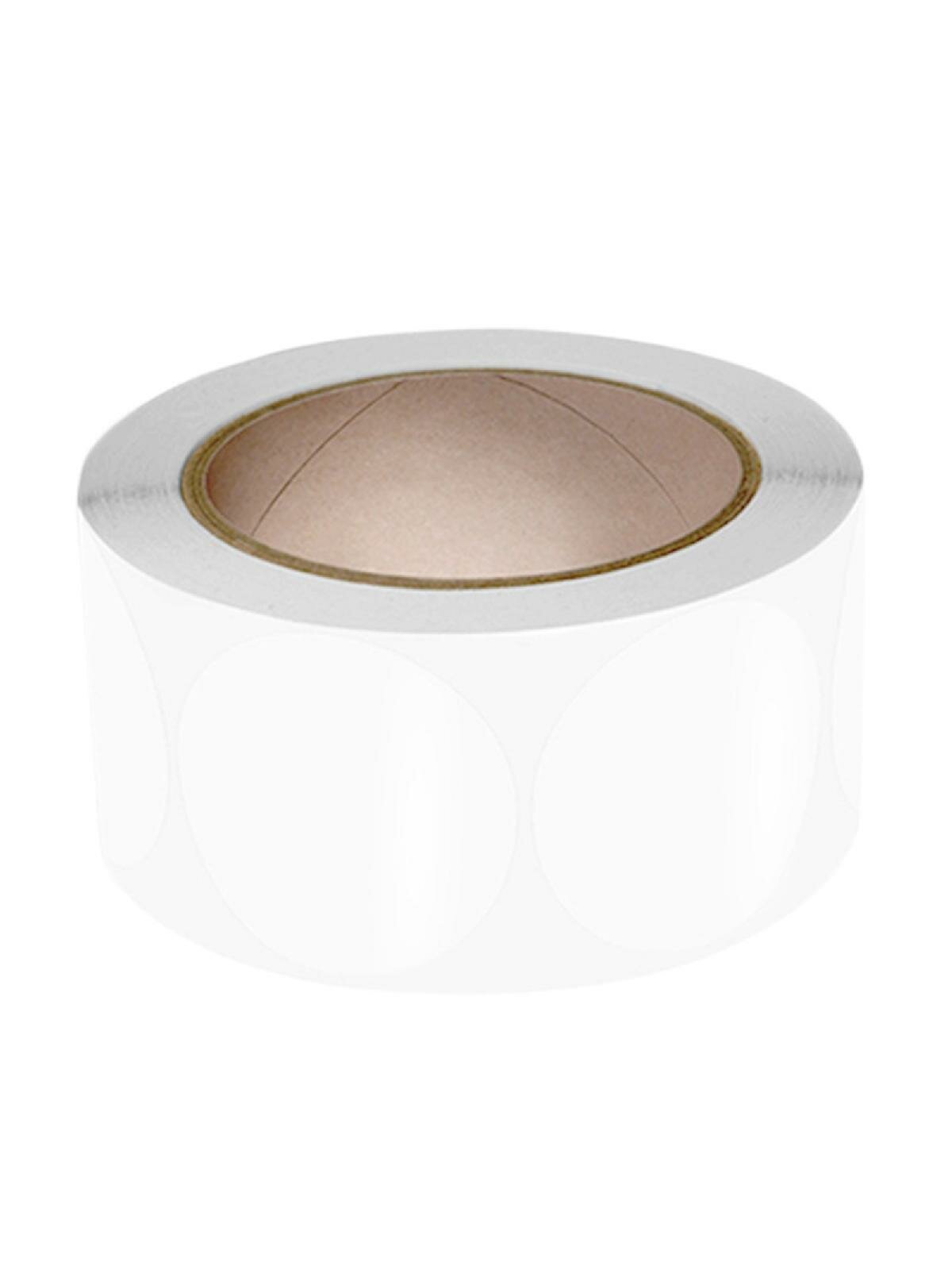 500шт Клейкая упаковочная этикетка Прозрачная наклейка из ПВХ для упаковки конвертов