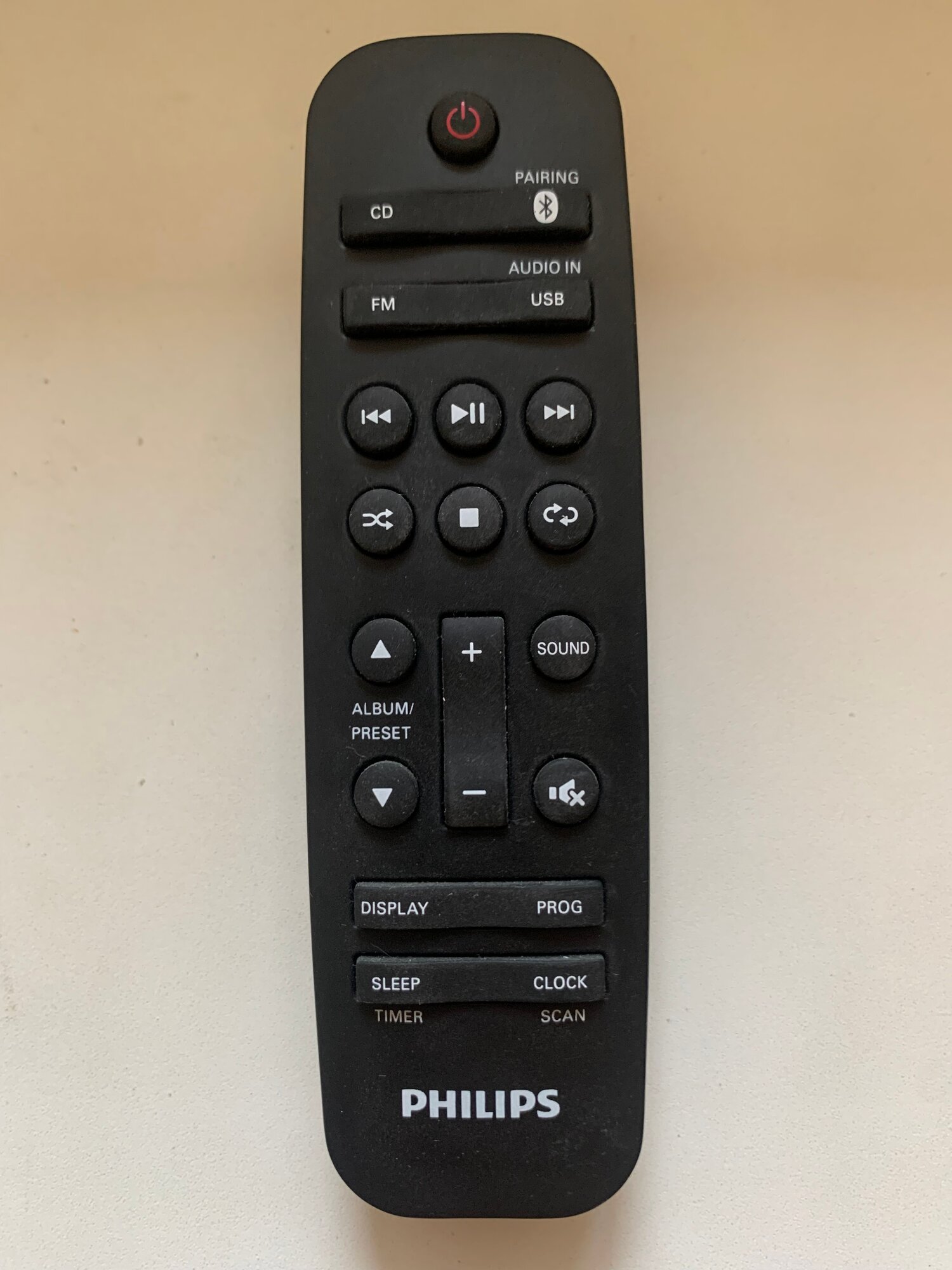 Philips 510-2460000E00 пульт оригинальный для музыкального центра