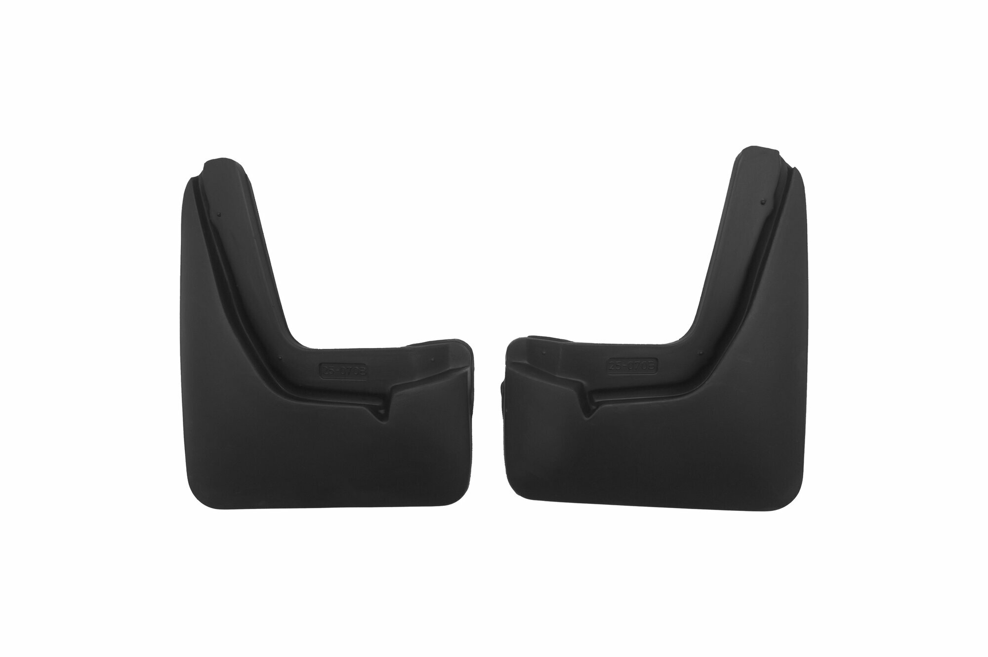 Брызговики Norplast для Dongfeng DFSK 500 2024-, , черные, арт. NPL-Br-25-070B