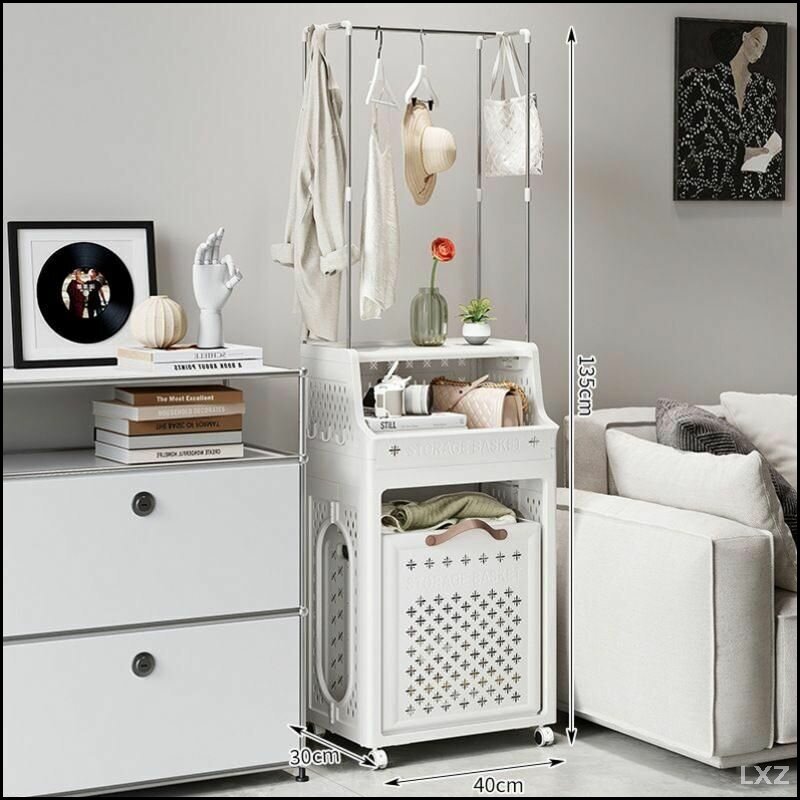 Этажерка для хранения вещей, премиум модель, прозрачная, на колесах, для дома, дачи и хамама