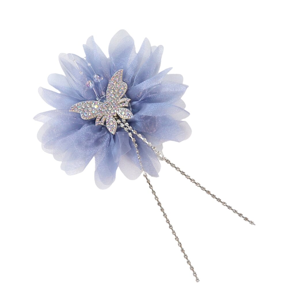 Аппликация в виде бабочки с хрустальным цветком, Поделки своими руками для джинсов, Шляпы, сумки, шарфа, занавесок, аксессуаров для одежды, Нашивки Значков