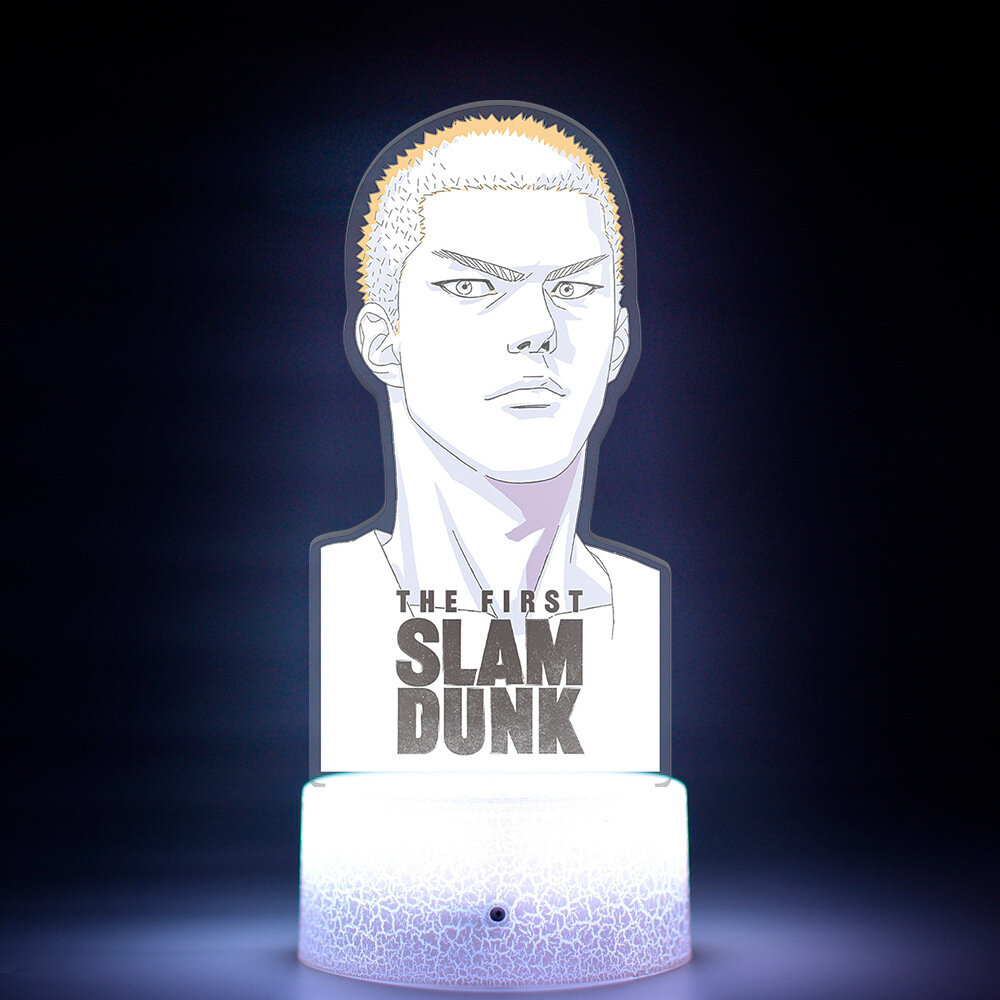 2026 Slam Dunk Сакураги Ханамичи Рукава Каэде Аниме Мерч Guzi Store 3D Ночник Оптовый Источник