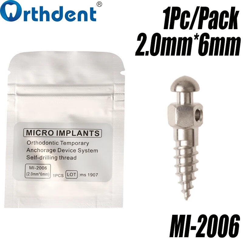 Orthdent мини-винт для имплантата 2.0x6mm