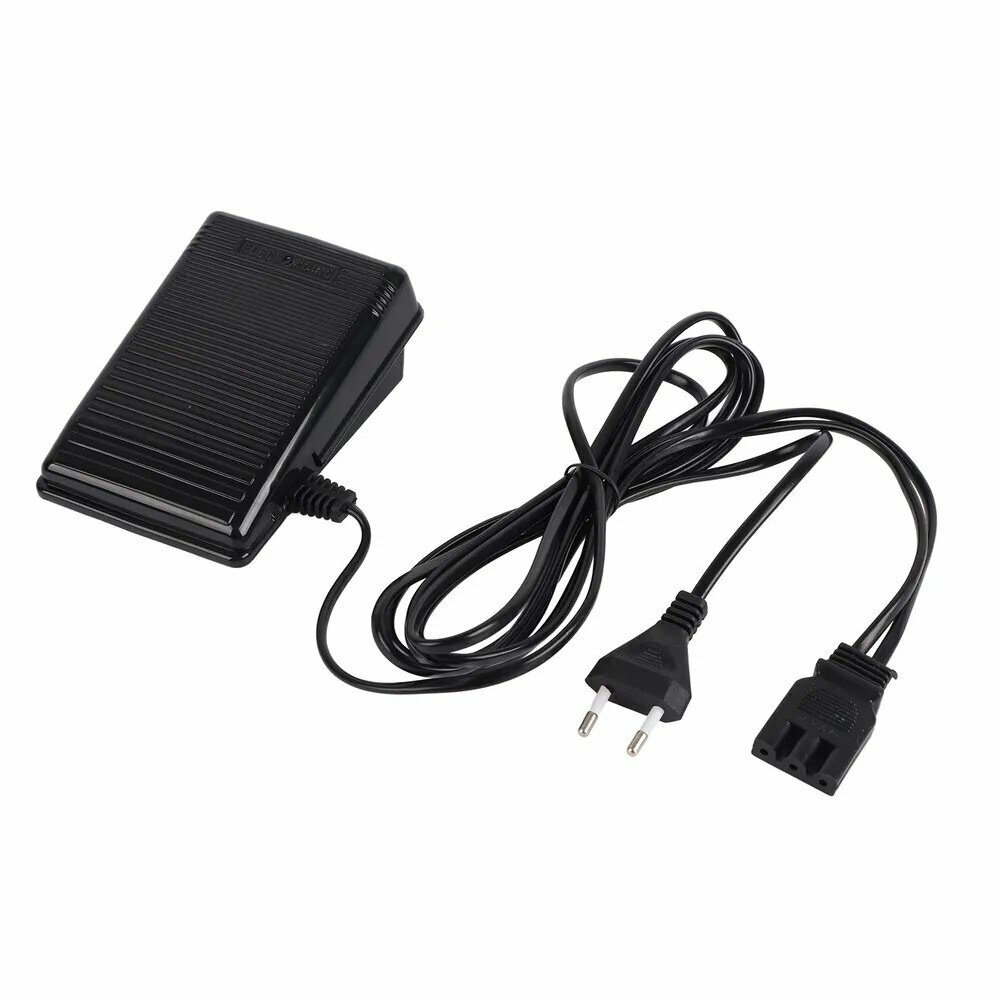 2 шт. педаль для швейной машины, ножная педаль с европейским штекером 220В, совместимая с различными моделями швейных устройств