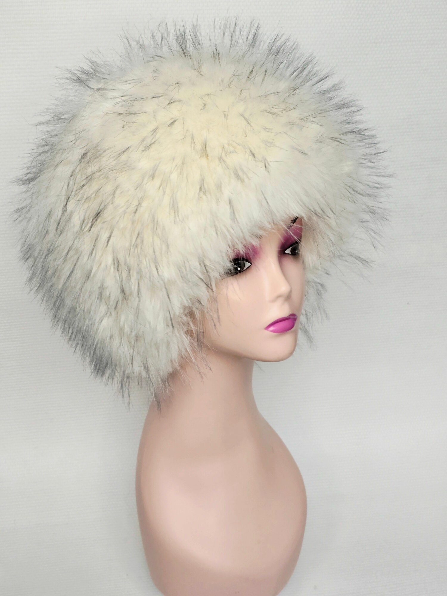 Шапка кубанка экомех для женщин