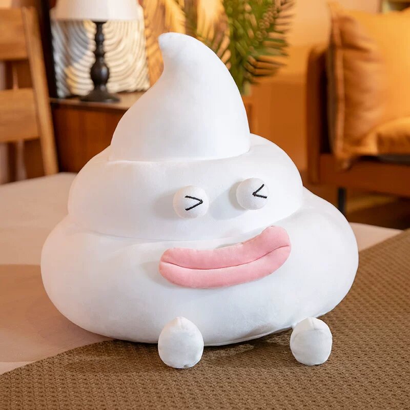 Подушка-игрушка в виде кал, кал-игрушка, игрушка-фекалия, плюшевая игрушка, креативный и забавный подарок на день