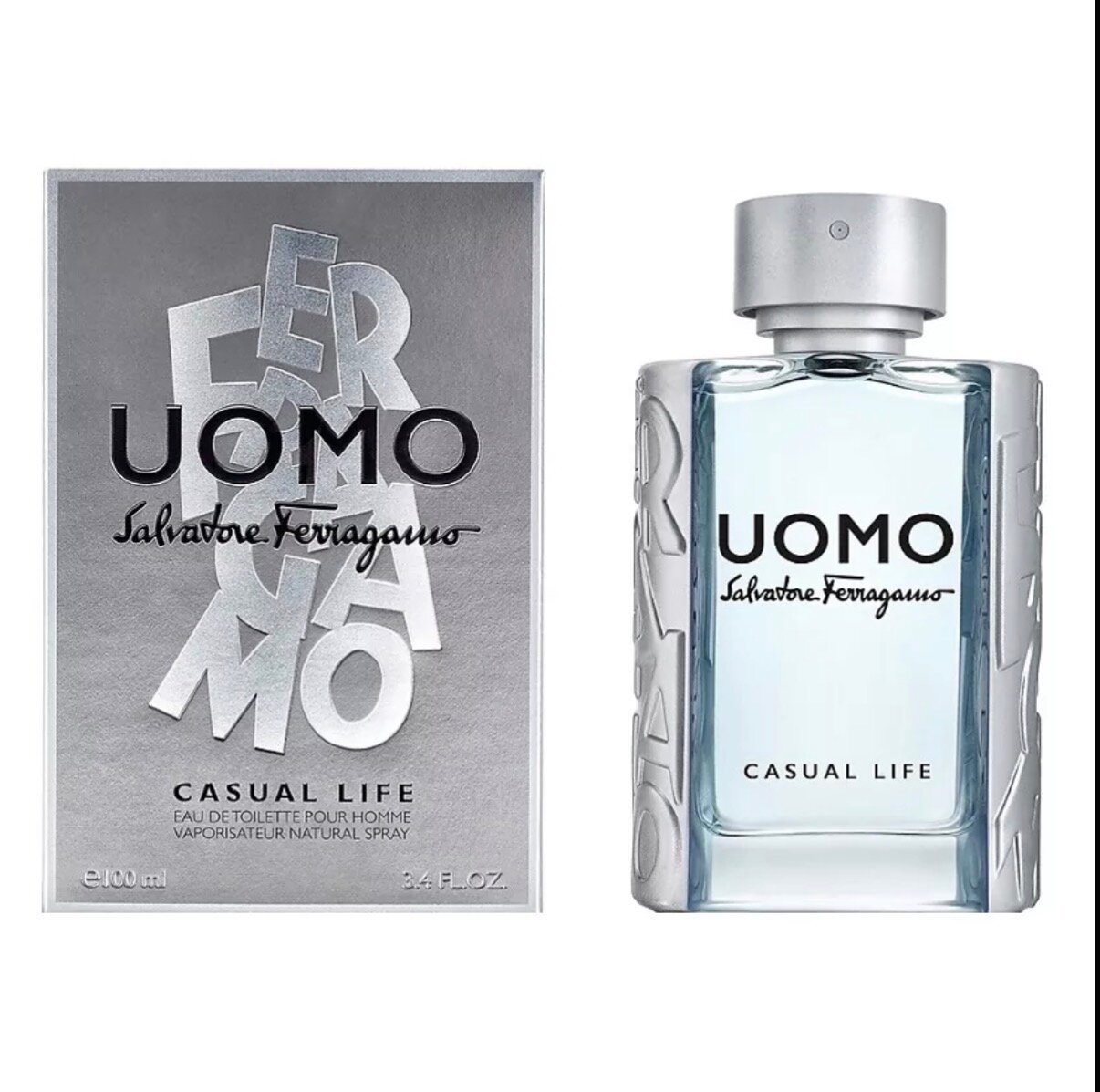 Salvatore Ferragamo Uomo Casual Life мужская туалетная вода 100 мл