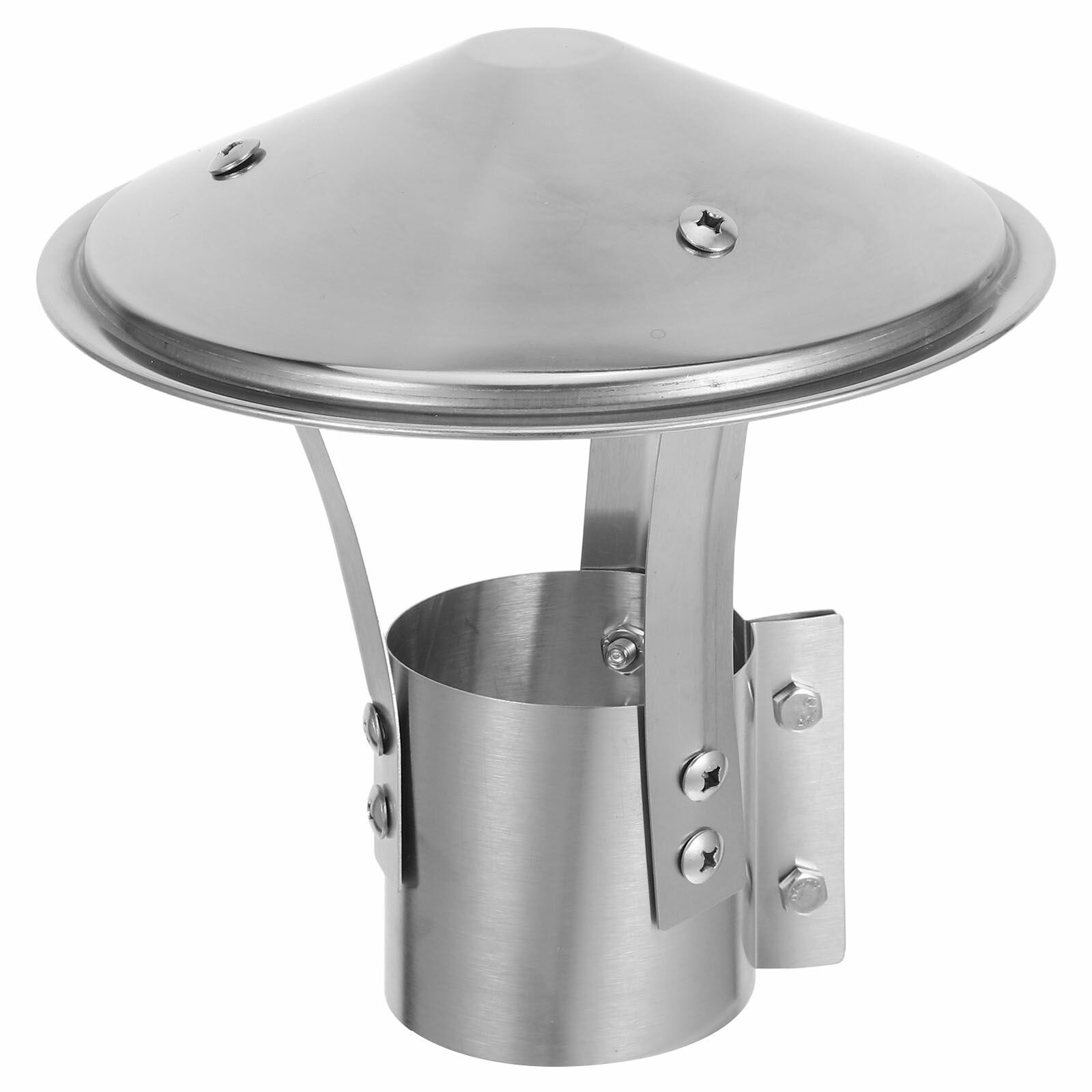 Крышка на дымовую трубу из нержавеющей стали с зонтиковым дизайном для печей и дымоходов дома