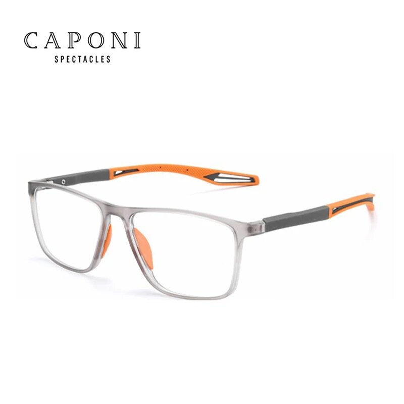 CAPONI Мужские очки Gray-Yellow J1019