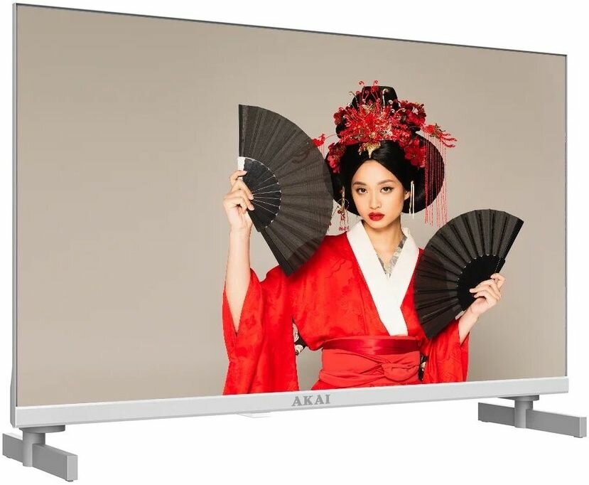 Телевизор AKAI TA24BH502, Smart TV Android 13.0, белый