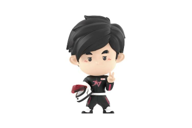 POP MART Chouchou Jay Chou, коллекция 'Journey With Jay' Mystery Box, Confirmed-Racing Week (Open)