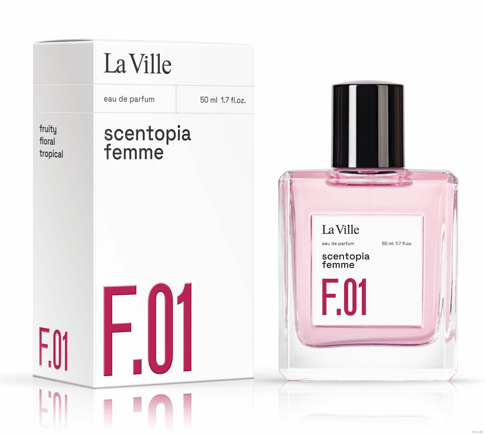 Парфюмерная вода La Ville La Vie SCENTOPIA F.01 50ml (fruity, floral, tropical) для женщин