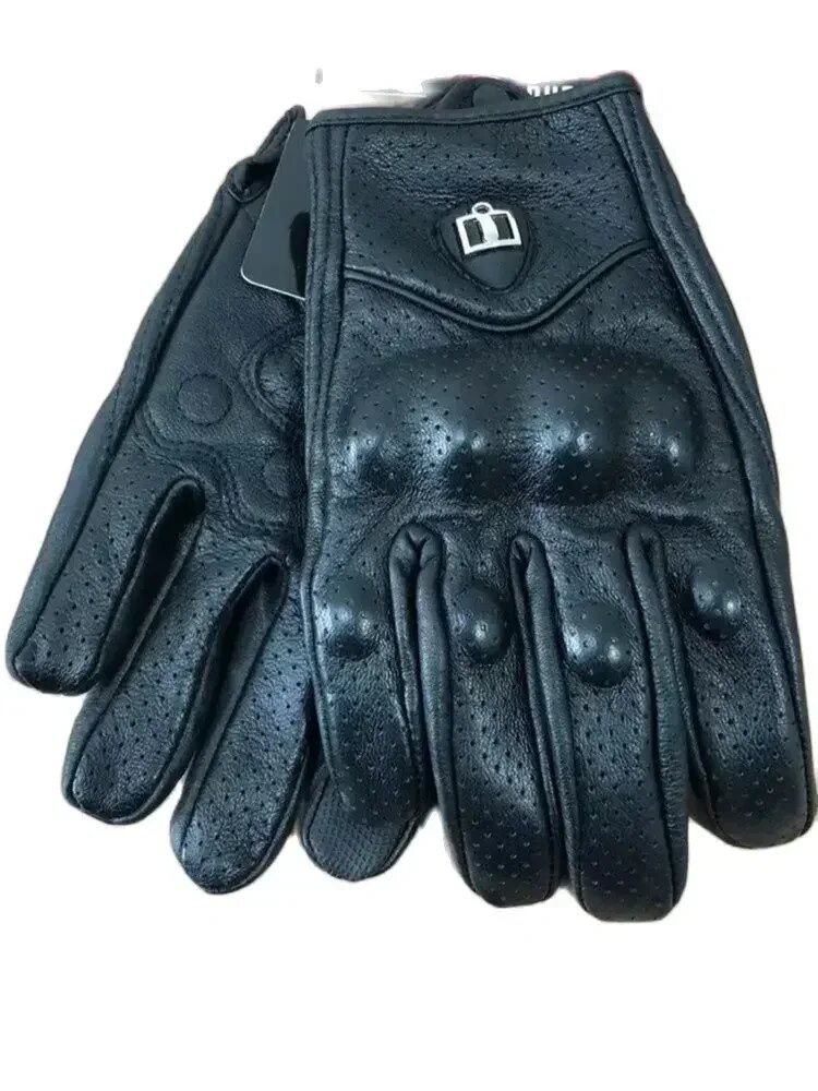 Мотоциклетные перчатки для мужчин и женщин, мото кожаные карбоновые велосипедные XL, perforated