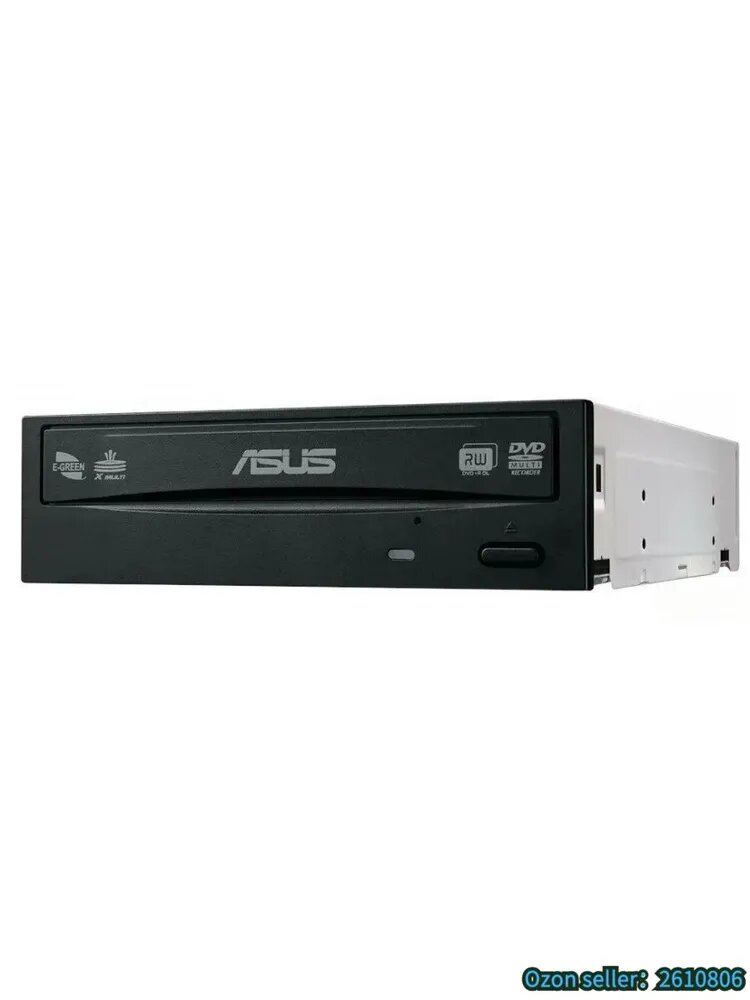 Привод DVD-RW ASUS DRW-24D5MT/BLK/B/GEN no ASUS Logo цвет черный интерфейс SATA внутренний