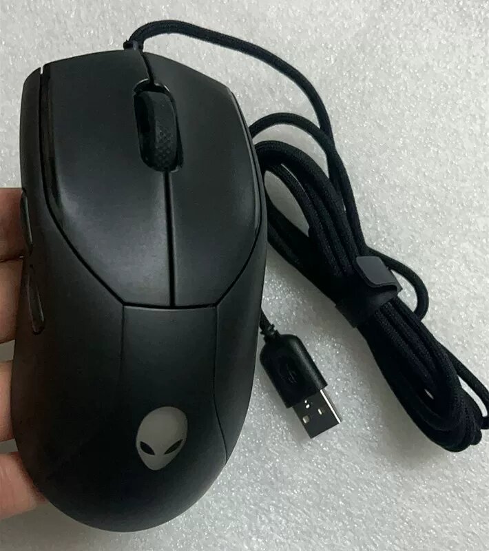 Alienware AW320M Проводная Игровая Мышь Черная 9.5 Новое Без Упаковки