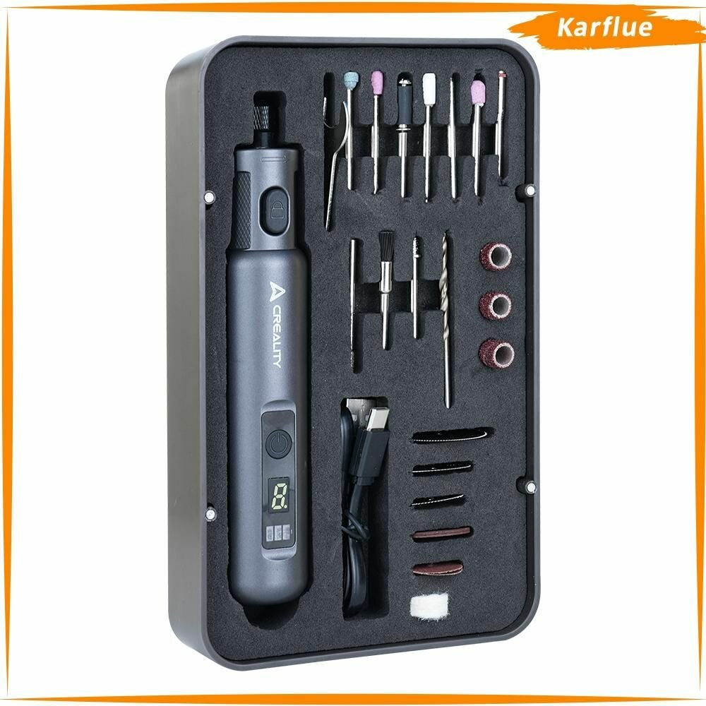 Creality Cordless Rotary Tool Kit, портативный и мощный, для мастеров и хобби