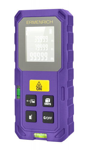 Лазерная рулетка Ermenrich Reel PLUS GS40, фиолетовый
