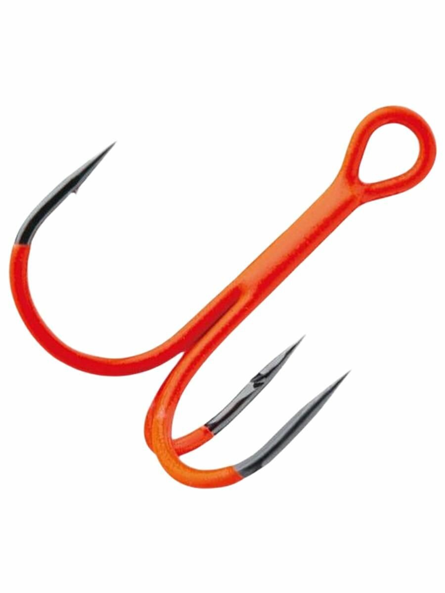 Тройник рыболовный BKK, Тройной крючок SPEAR-21 UVO, №8, 7 шт