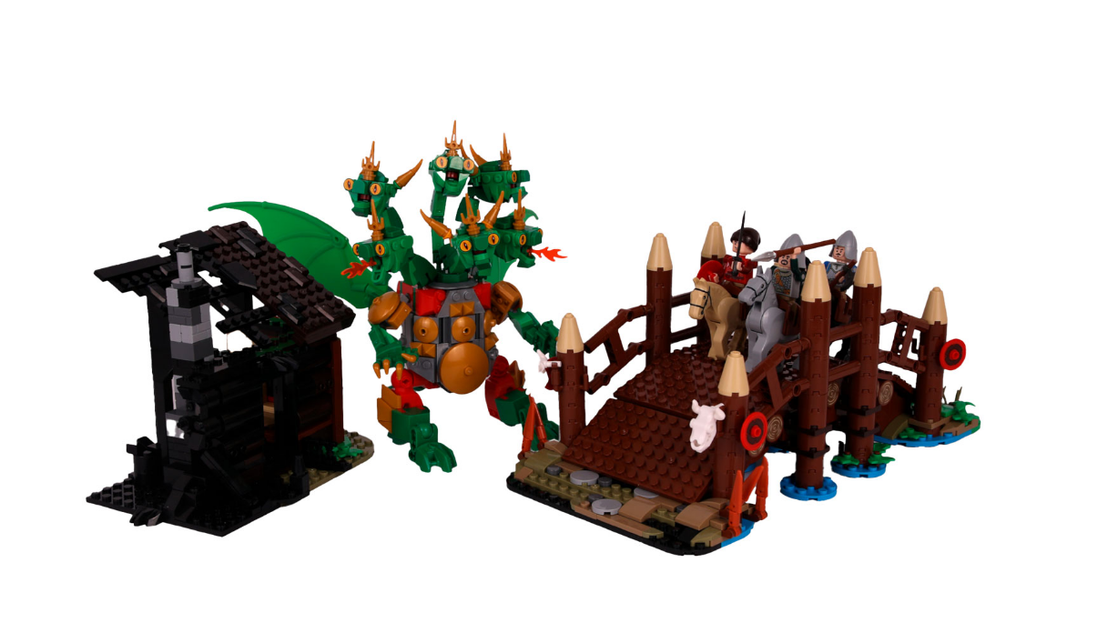 Brick Labs Сказки AB-1210 Чудо-юдо и Иван — крестьянский сын, 1319 дет.