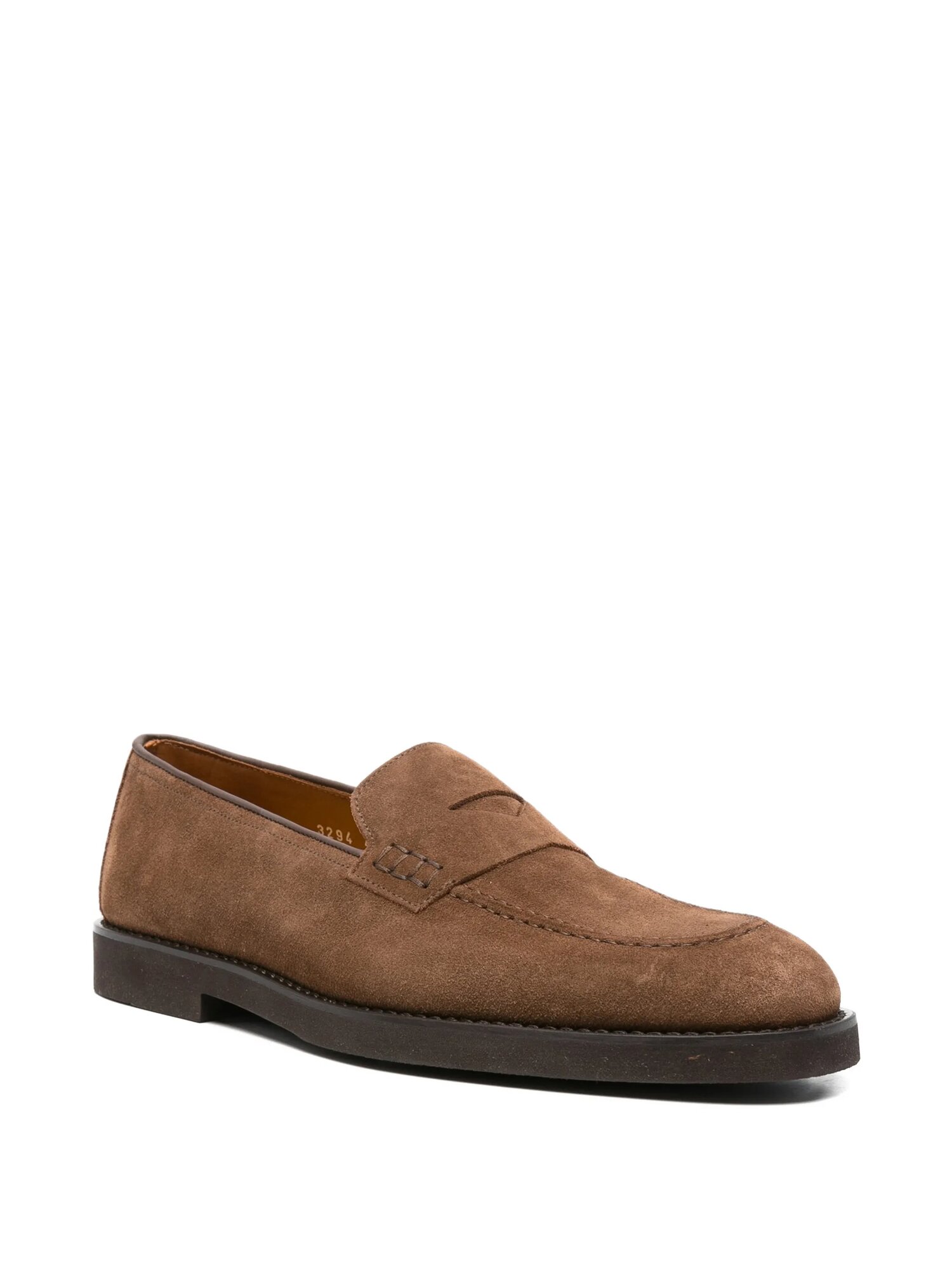 Лоферы Doucal's Panelled suede loafers, размер 44 — фото 1