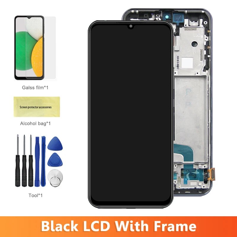 AMOLED для Xiaomi Mi 10 Lite 5G M2002J9G M2002J9S ЖК-дисплей с сенсорным экраном Balck With Frame