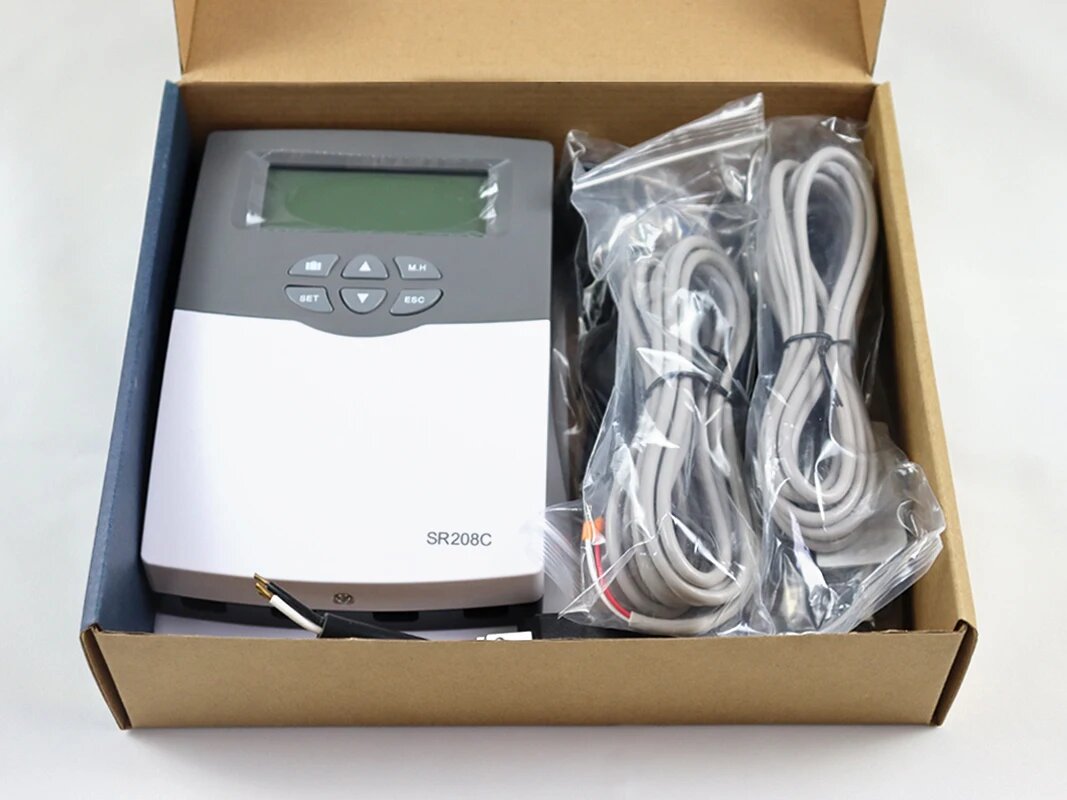 MISOL/1 шт. контроллер 220 В солнечного водонагревателя, для разделенной солнечной горячей воды под давлением 208-B