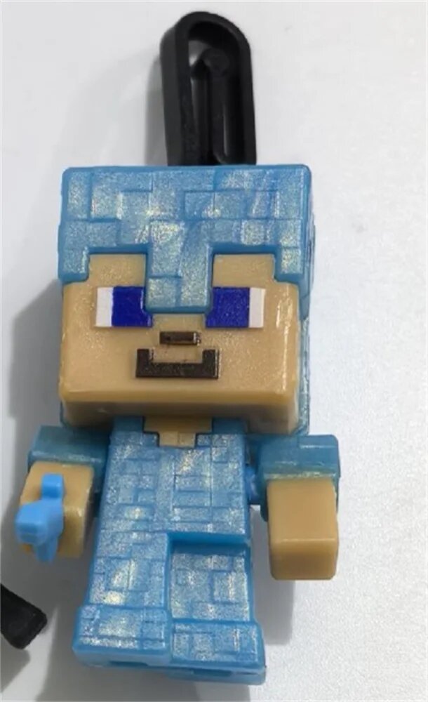 Мини-конструктор Minecraft кукла подвеска, Синий Hhc1-1pc