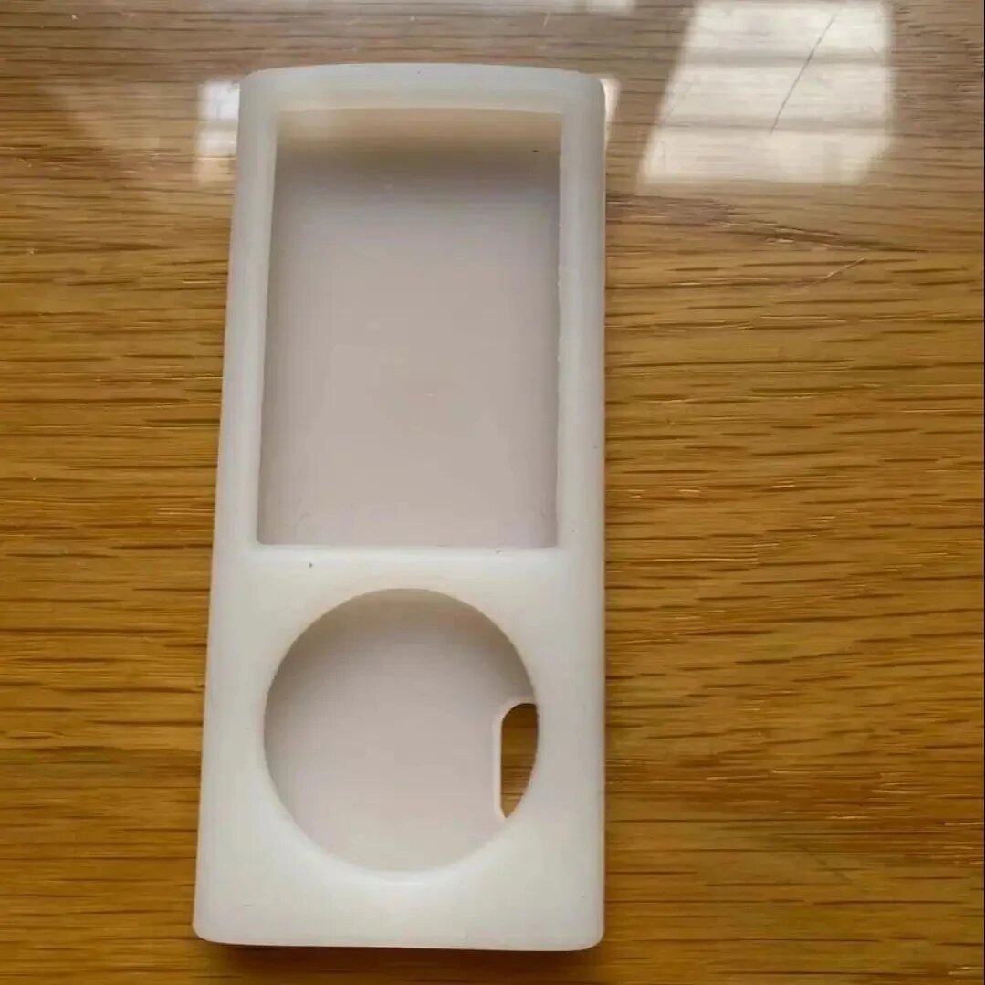 Силиконовый мягкий чехол для Apple iPod Nano 5-го поколения, прозрачный