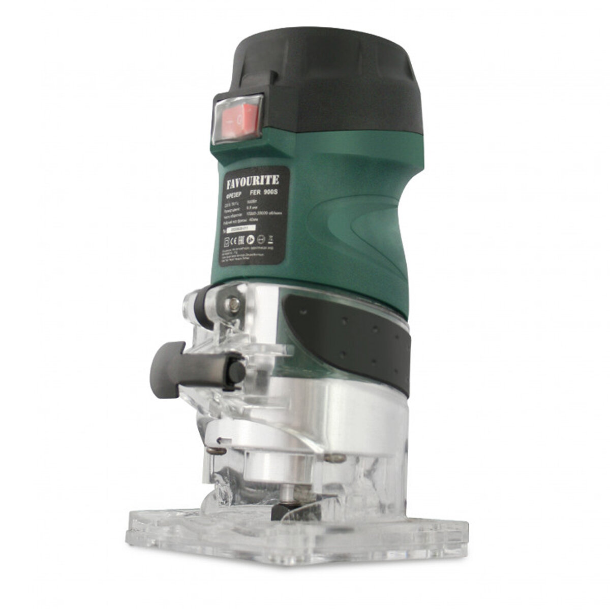 Фрезер FAVOURITE FER 900S 900Вт, 10000-30000 об/мин, цанги 8 мм, глубина обработки 40 мм
