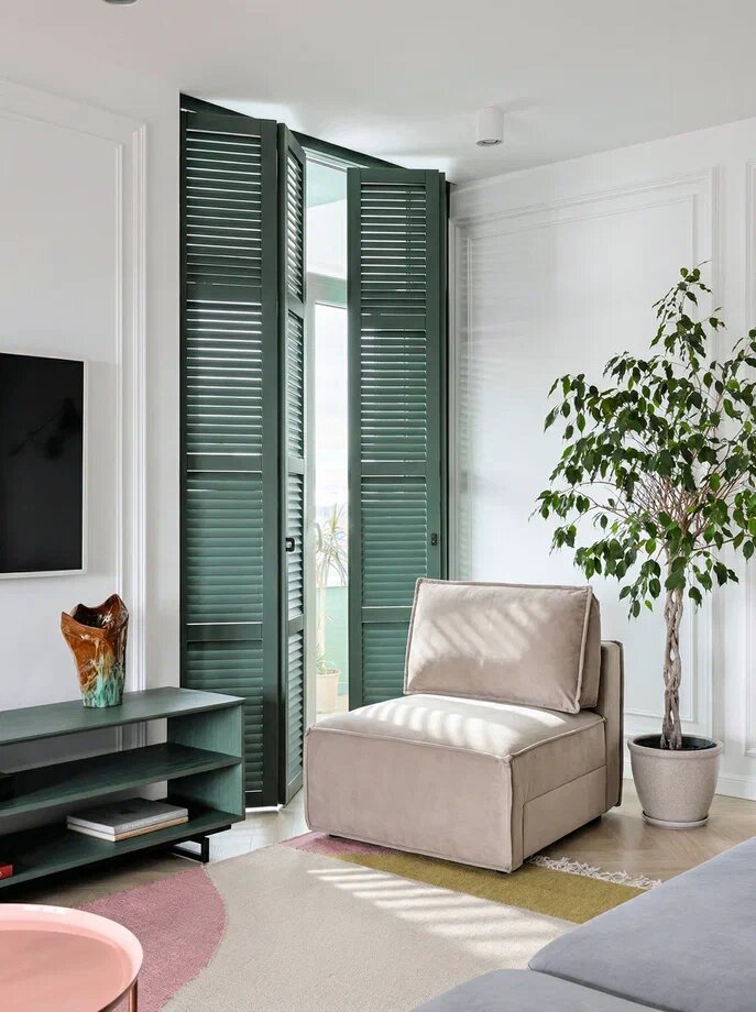 Модуль Брендосс 319 кресло диван раскладной, в дополнение к дивану, кресло-кровать без подлокотников, цвет бежевый